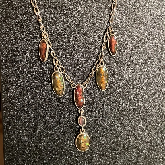 CH. | Jewelry | 8 Ch Necklace Natures Colors In A Fall Palette | Poshmark